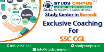 SSC CGL Coaching in Borivali – Study Campus Coaching Classes