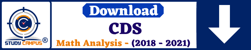 Download Online CDS Maths Paper Analysis for FREE