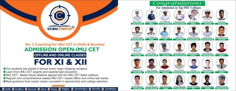 IMU CET Coaching in Delhi | Online | Offline – Study Campus- Mumbai | Delhi